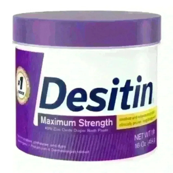 Bath, Skin & Hair | New Desitin Maximum Strength Diaper Rash Cream With ...